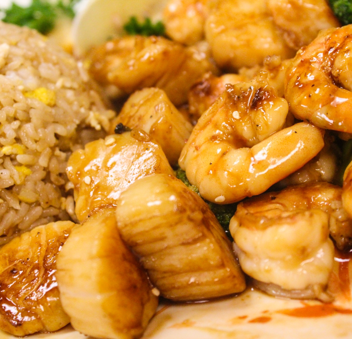 Hibachi Shrimp & Scallops